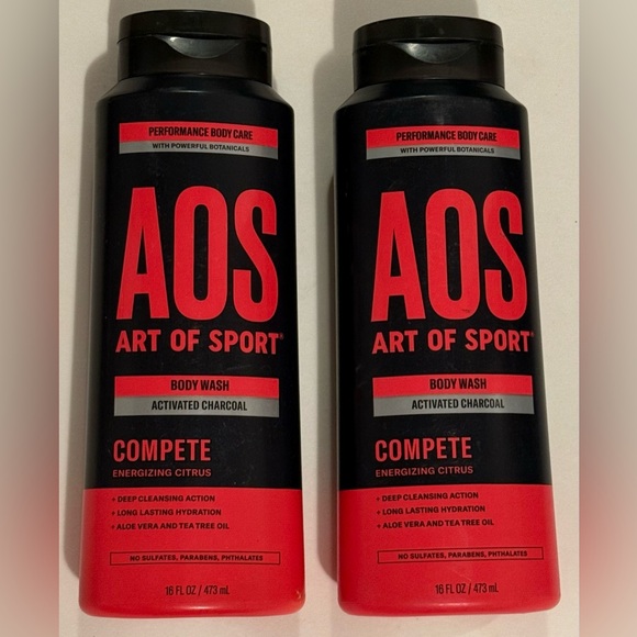 AOS | Grooming | Art Of Sport Mens Body Wash Charcoal Activated Shower ...